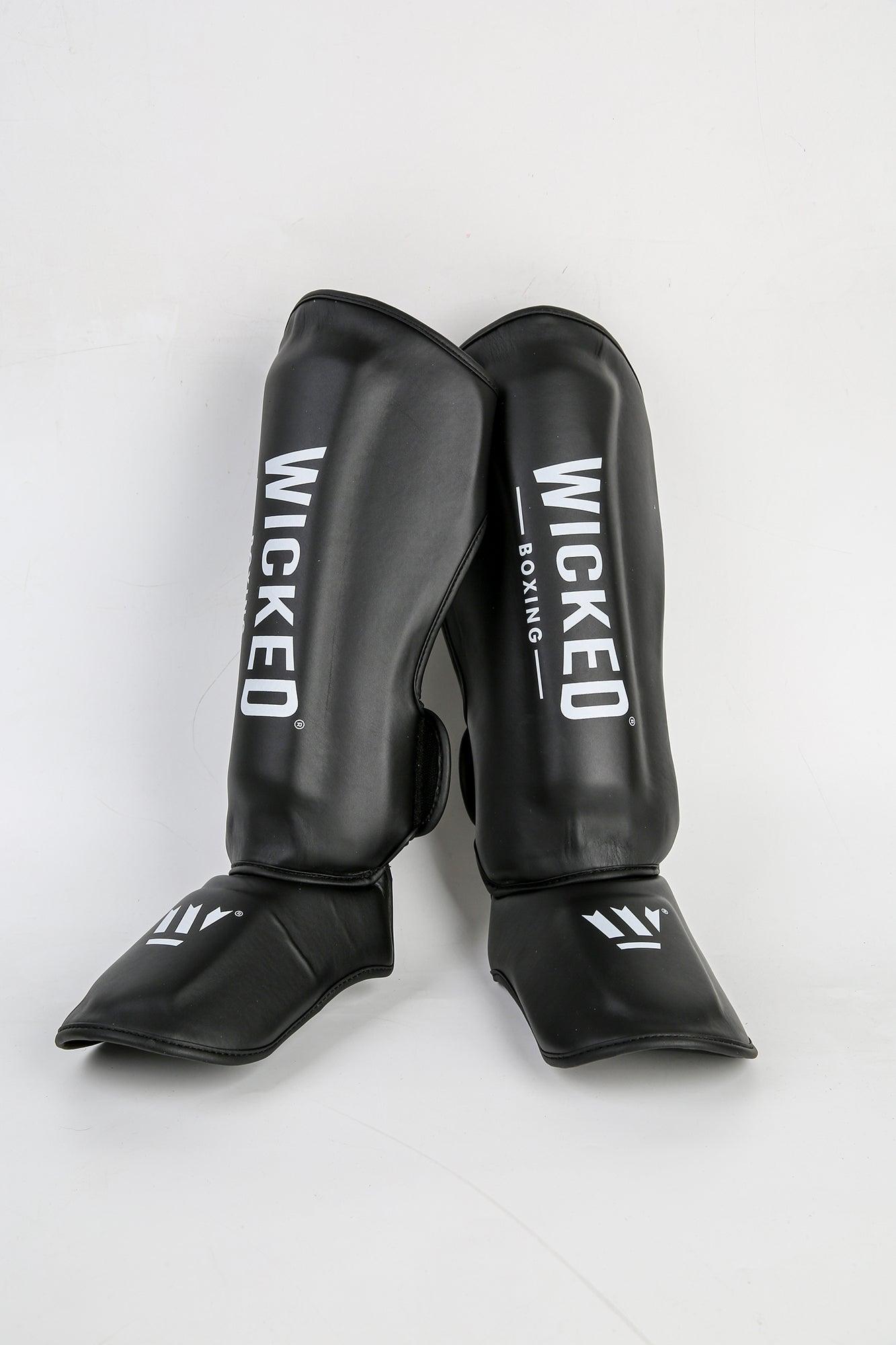 High-Quality Shin Guards for Boxing - Protect & Perform – Wicked Boxing